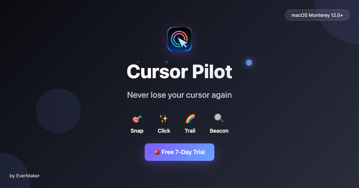 Cursor Pilot — Cursor Superpowers for macOS